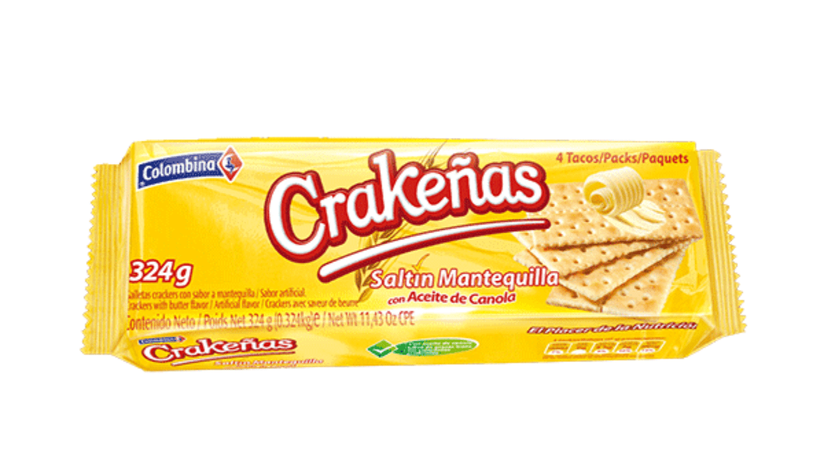 Crakeñas mantequilla Galletas 324 g - ECL Shop