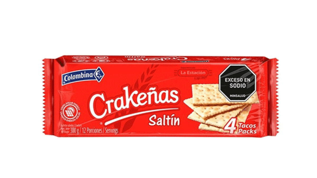 Crakeñas Saltin Galletas Original 300 g - ECL Shop